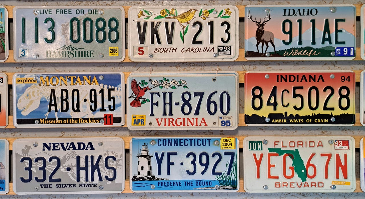 Amerikansk bilskilt Virginia Licence Plates USA | FINN-torget