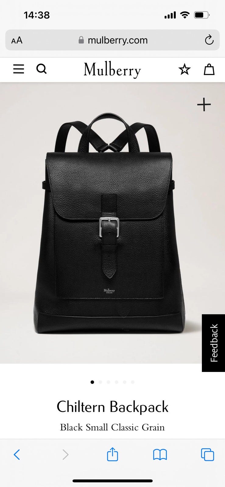Mulberry Chiltern Backpack | FINN-torget