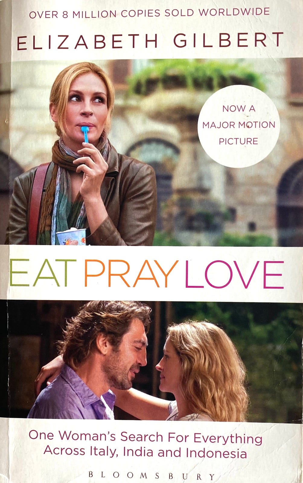 Elizabeth Gilbert: "Eat Pray Love". Engelsk. Paperback | FINN-torget