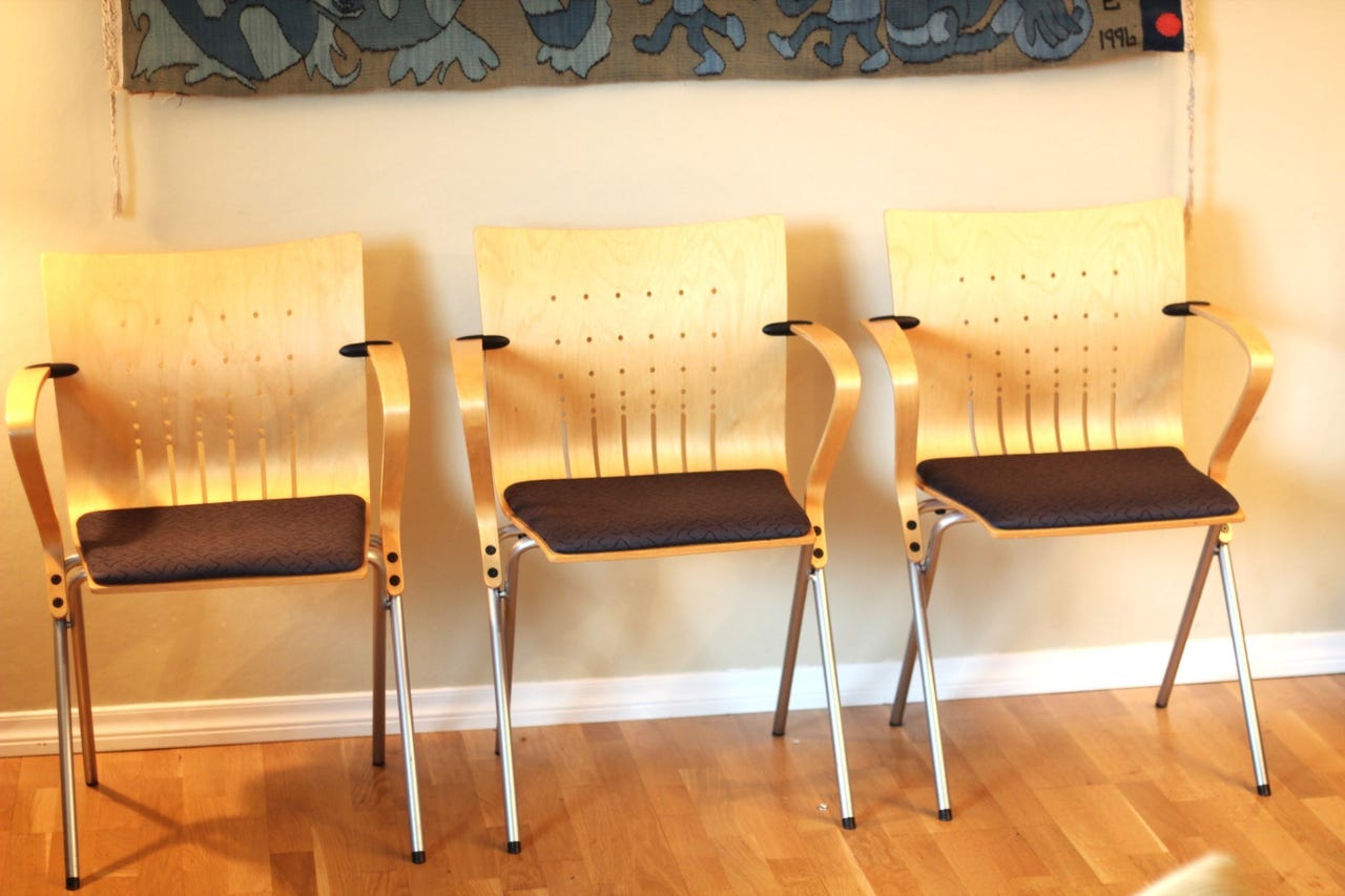 3 stk Fora form stoler selges samlet | FINN torget