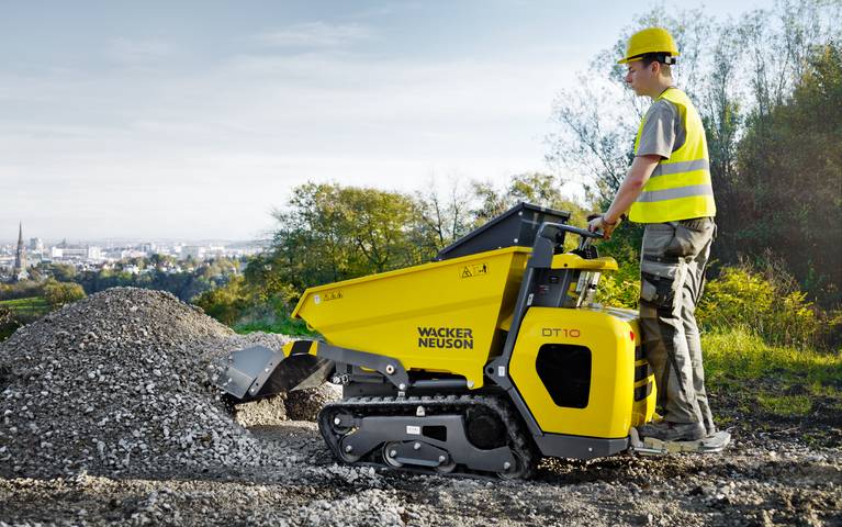 Utleie Beltedumper Wacker Neuson DT10 Nyttelast: 1000 kg | FINN-torget