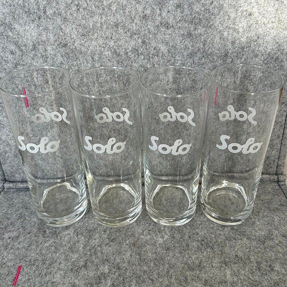 3 stk Solo glass 40cl (3 stk igjen) | FINN-torget