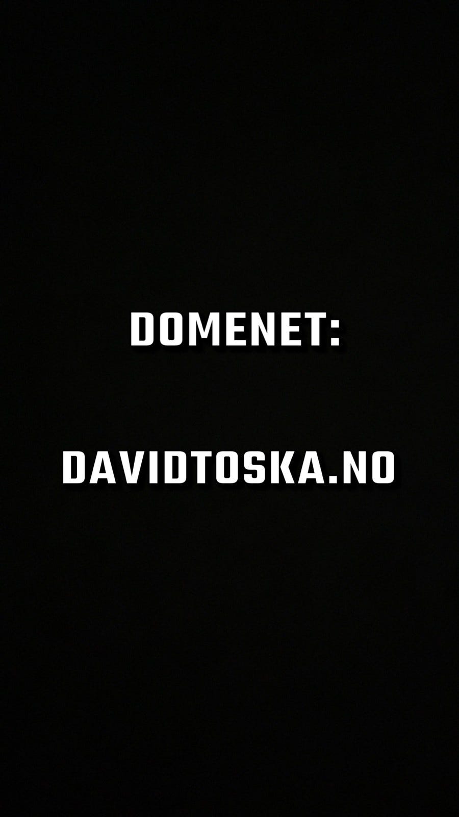 Domene davidtoska.no | FINN-torget