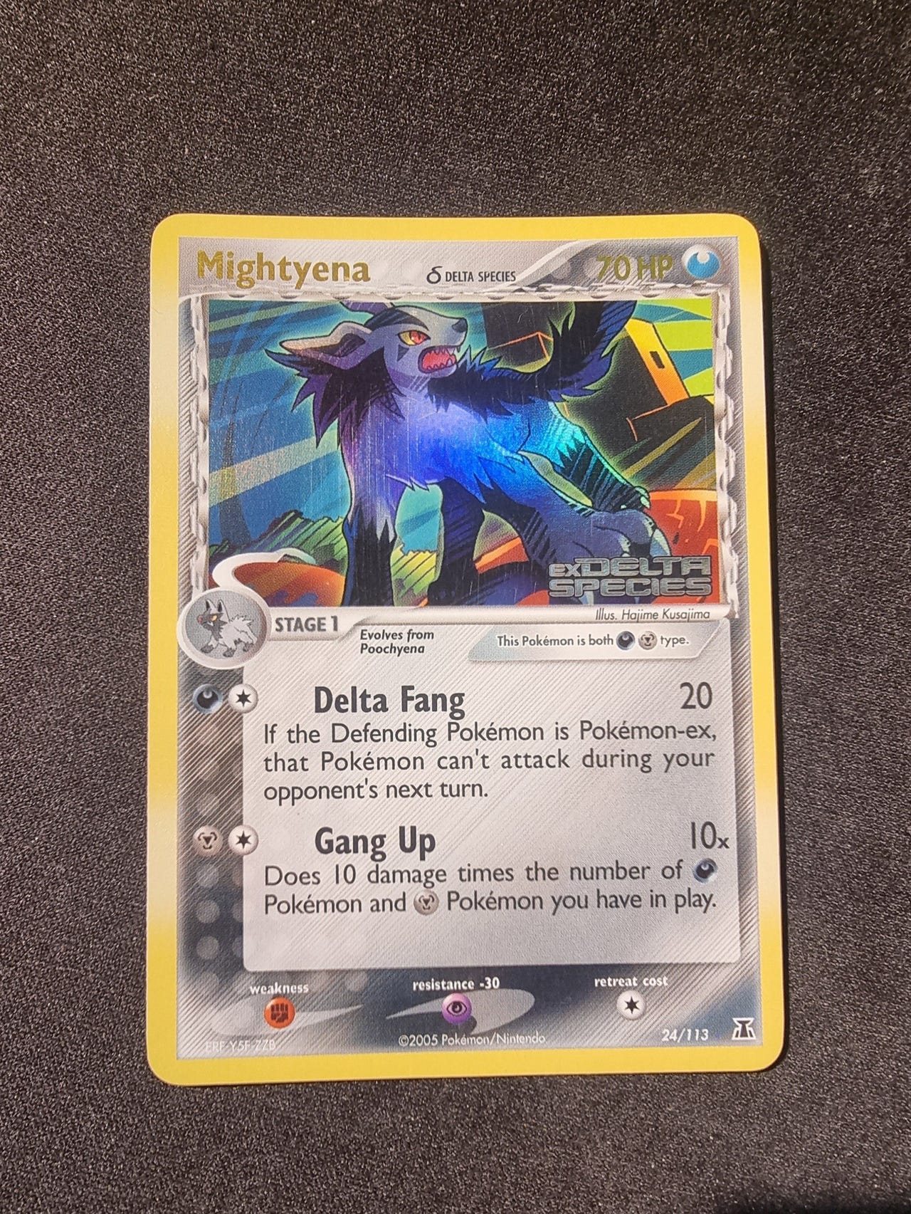 Mightyena (Delta Species) - 24/113 - Holo Reverse | FINN-torget