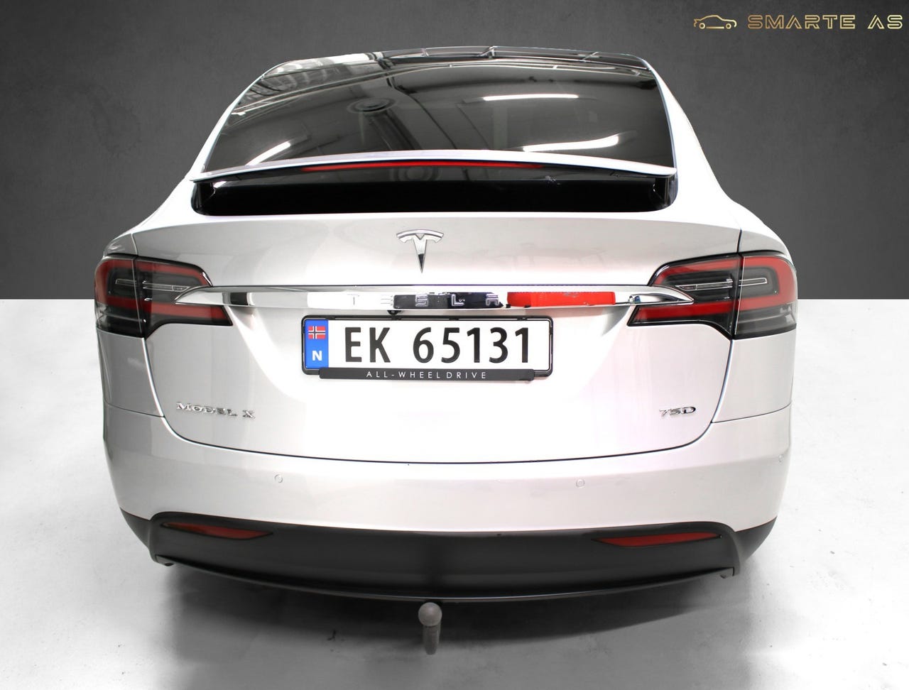 Bruktbil til salgs: Tesla Model X - 2018 - Sølv - 525 Hk - Stasjonsvogn ...
