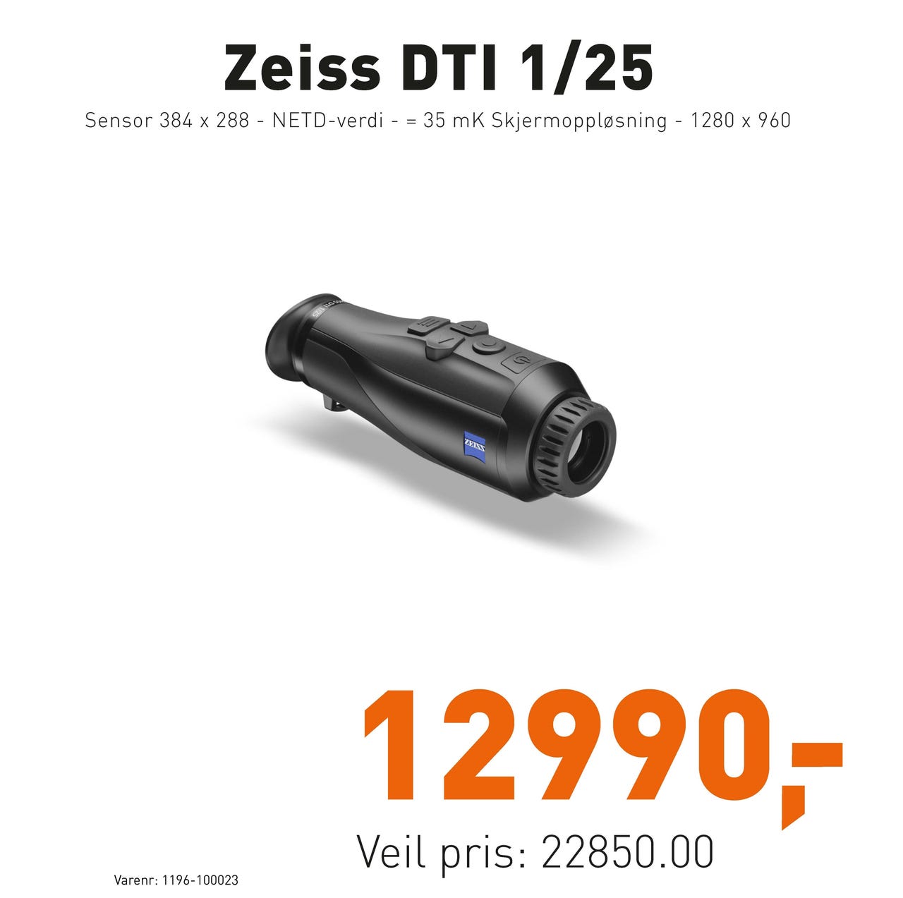 Zeiss DTI 1/25 Termisk Spotter | FINN-torget