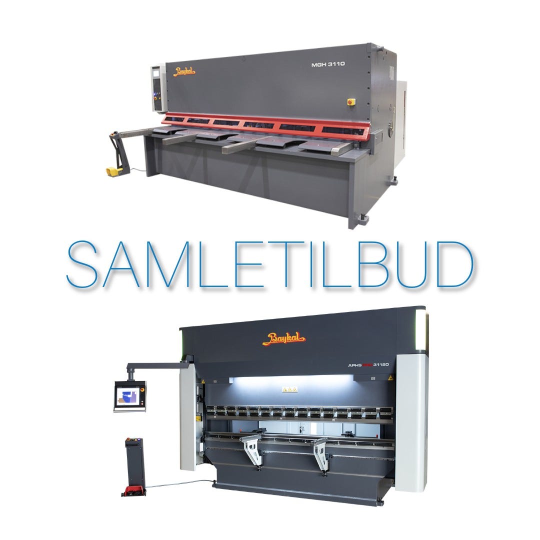 SAMLETILBUD Baykal kantpresse 31200 og platesaks 3110 | FINN-torget