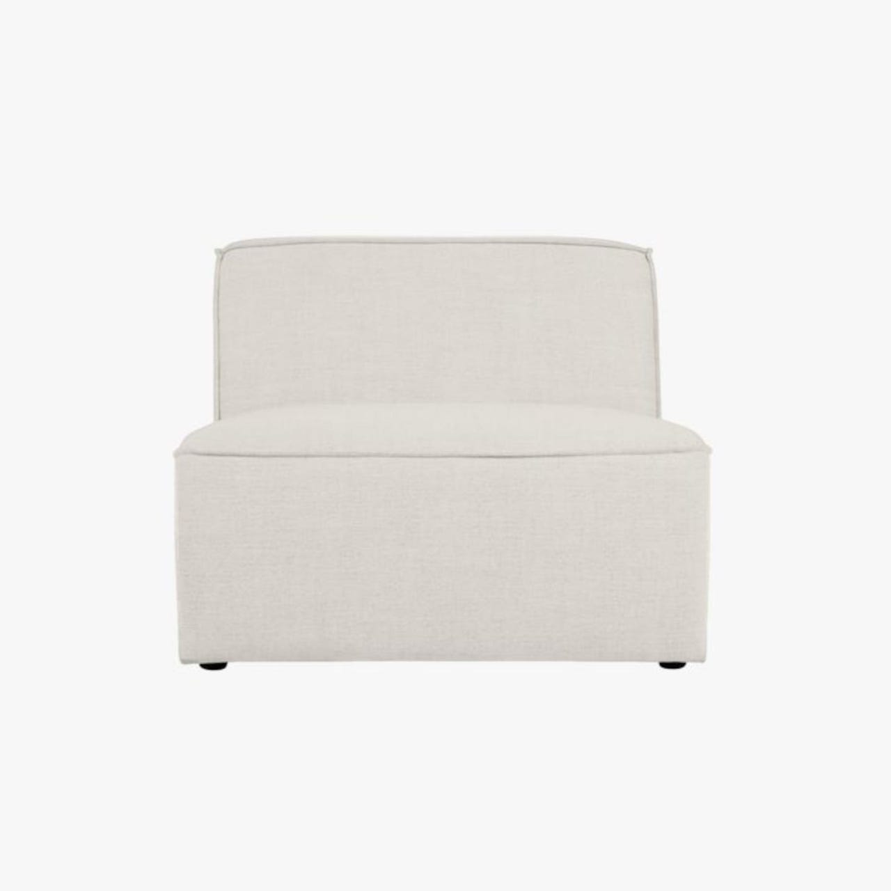 Ubrukt Isa Modulsofa 1,5 seter uten armlener natur - 90x93x73 cm ...