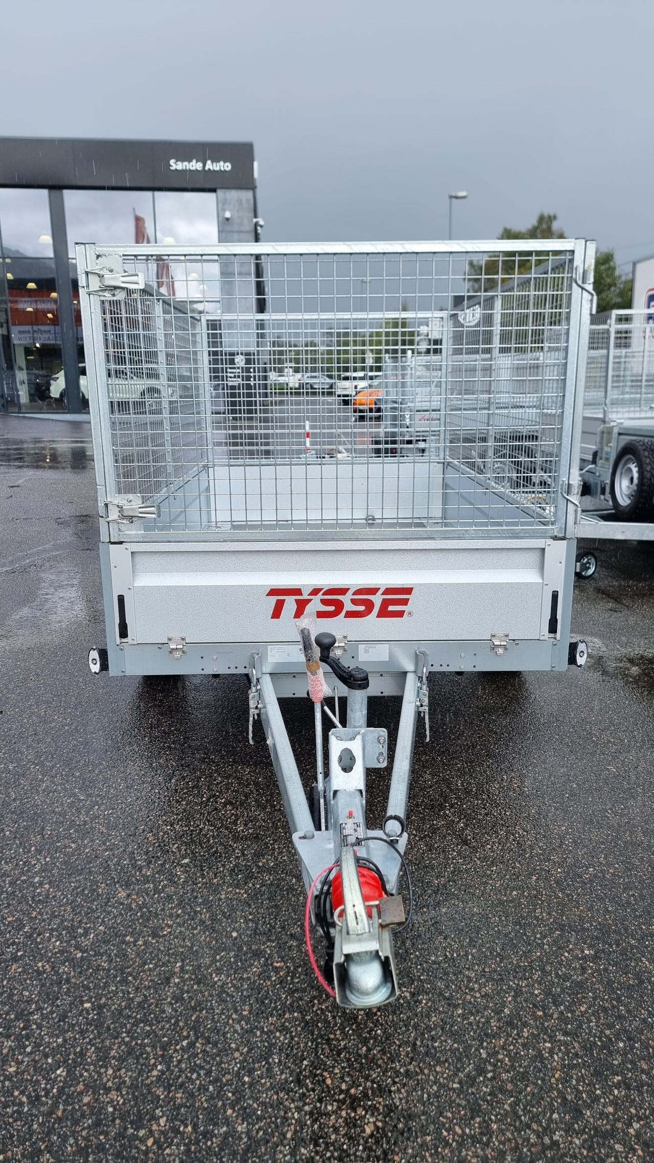 Tysse tipphenger PRO 6219 m/tippdempere og netting grind | FINN-torget