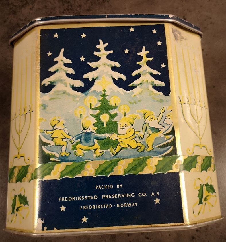 Fredriksstad Preserving Co. AS- juleboks | FINN-torget
