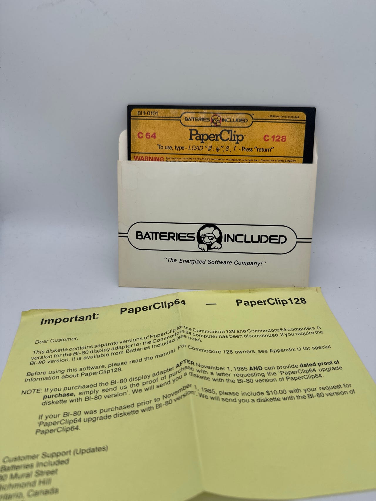 PaperClip til C64 og C128 | FINN-torget