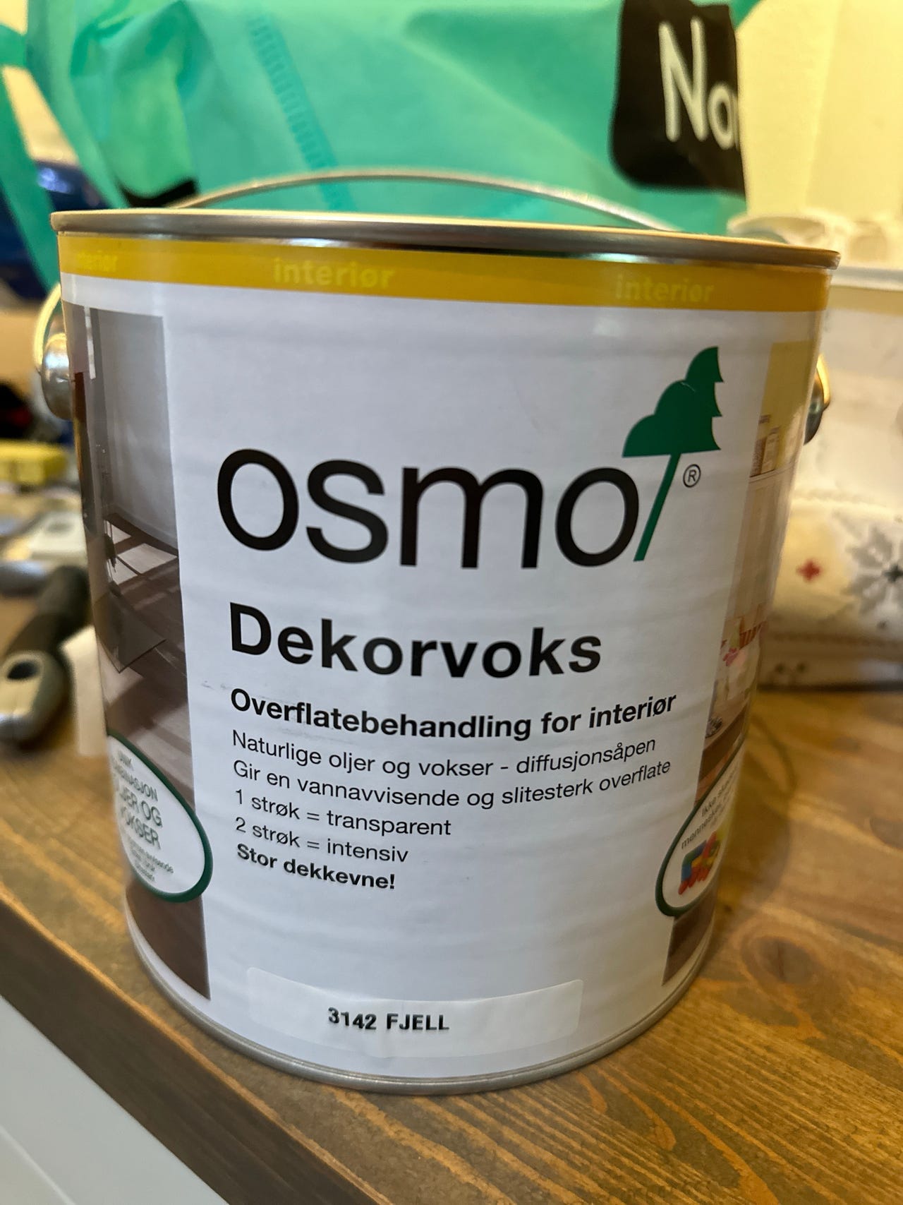 Osmo Dekorvoks 3142 Fjell, (2.5 liter X 2) | FINN torget