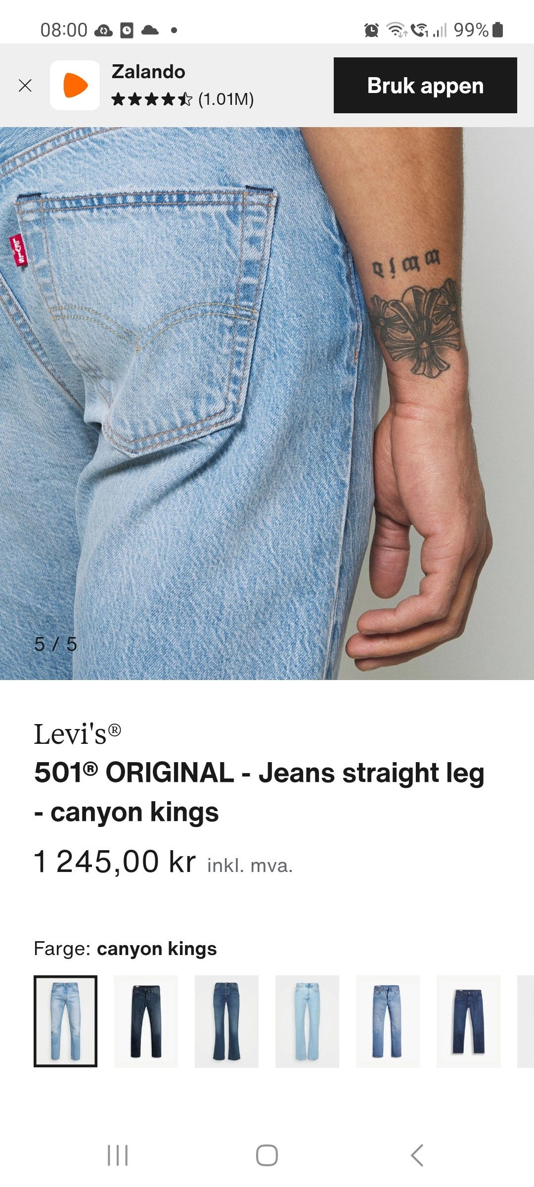 Levis bukse str 31/32 Champion genser str 164 | FINN-torget