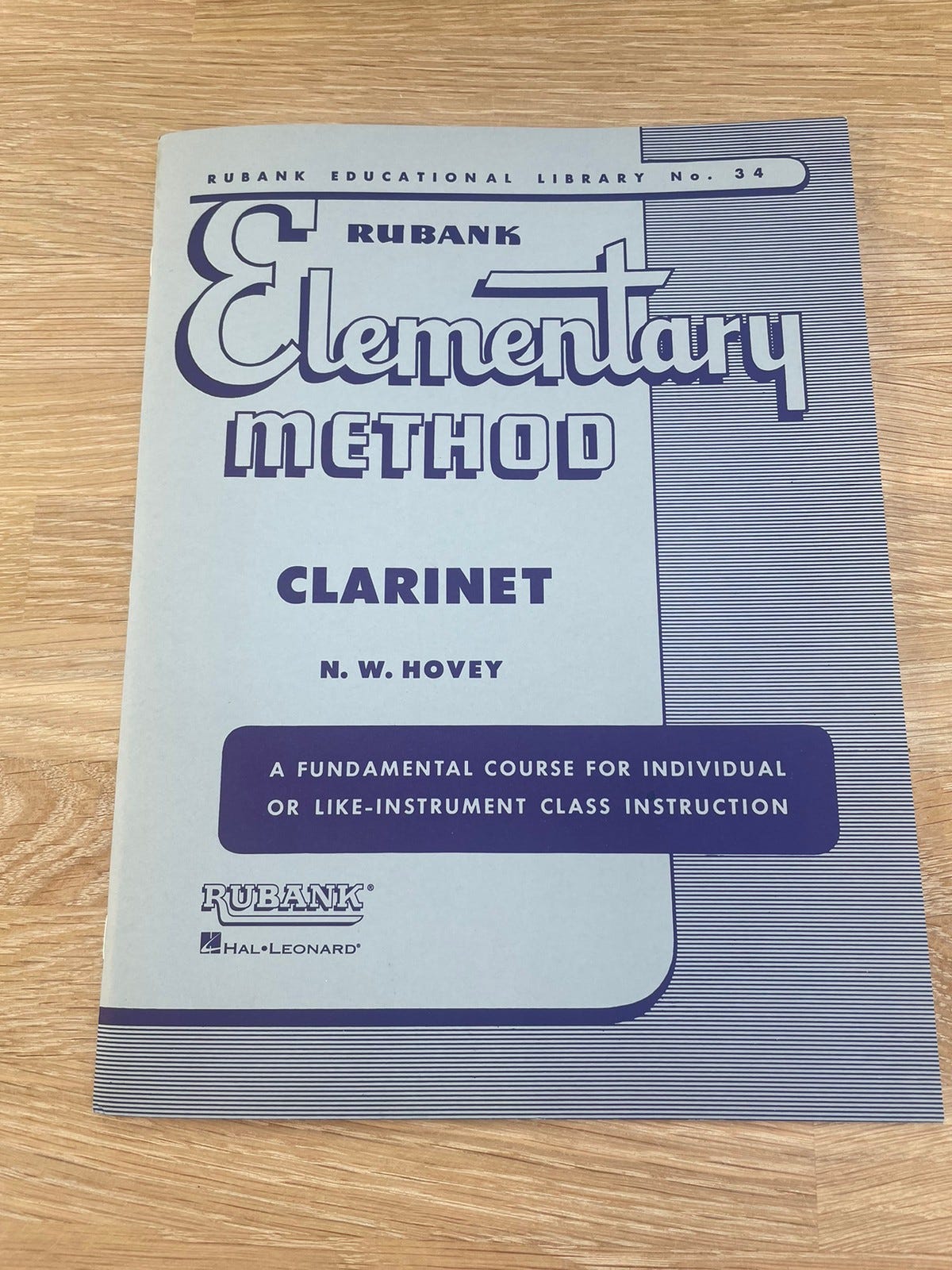 Rubank Elementary method for Clarinet | FINN torget