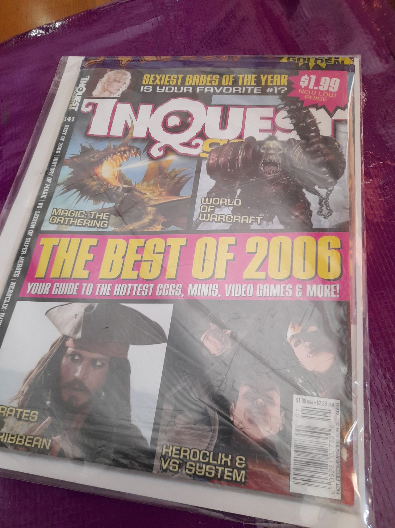 Inquest Magic the Gathering blad. | FINN-torget