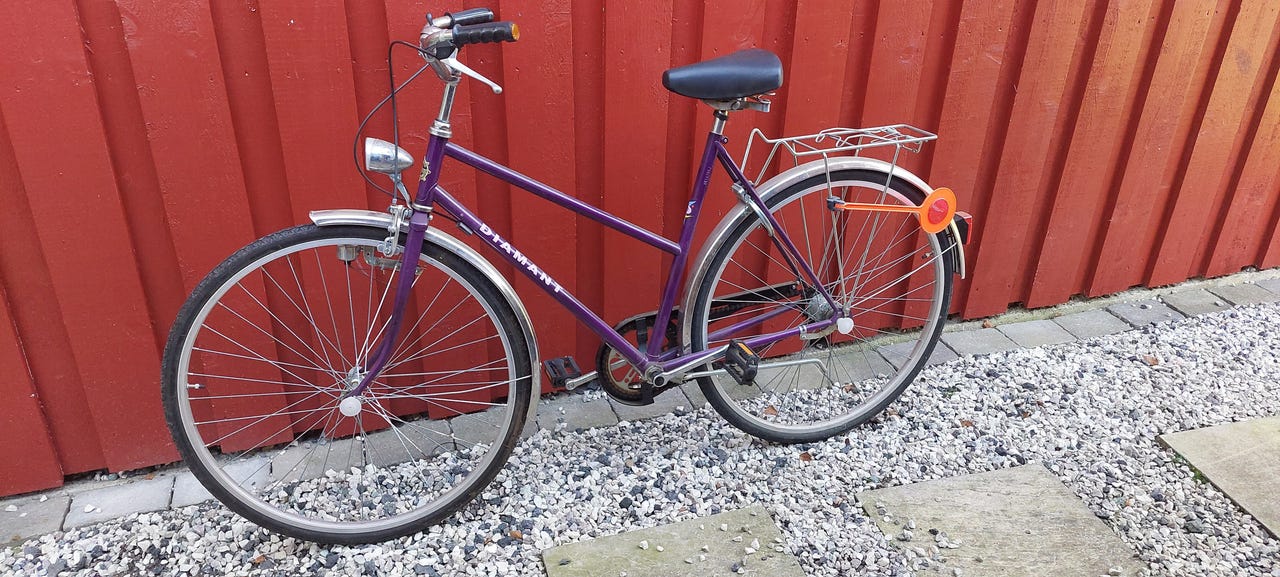 Retro sykkel, Diamant | FINN torget