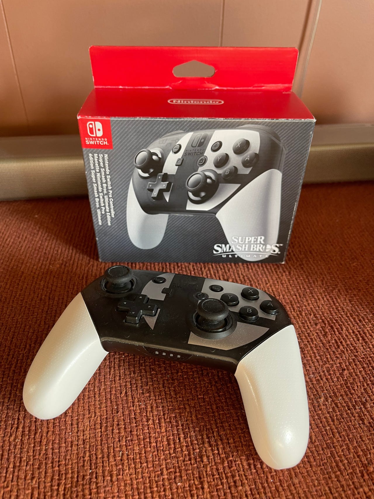 Nintendo Switch Pro Controller - Super Smash Bros. Ultimate Edition ...