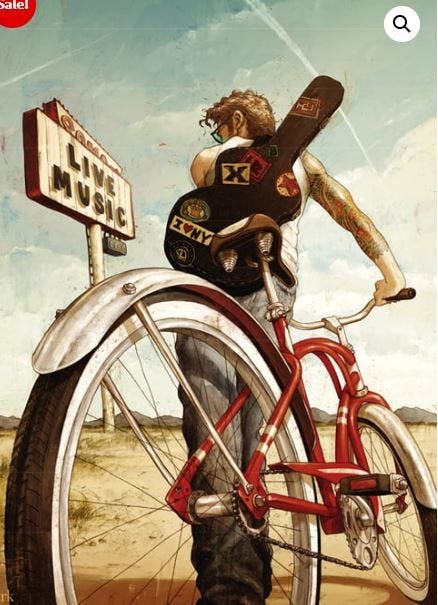 BIKE ART – MUSIC RIDE 1000 PIECE HEYE PUZZLE NYE | FINN torget