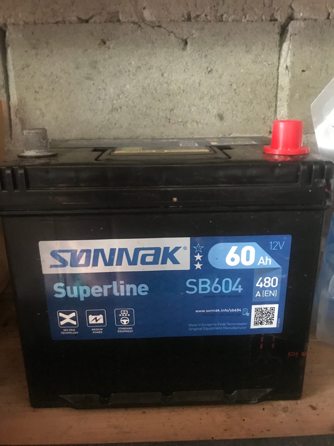 Sønnen Batteri Superline SB 604 60 Ah 12v | FINN-torget