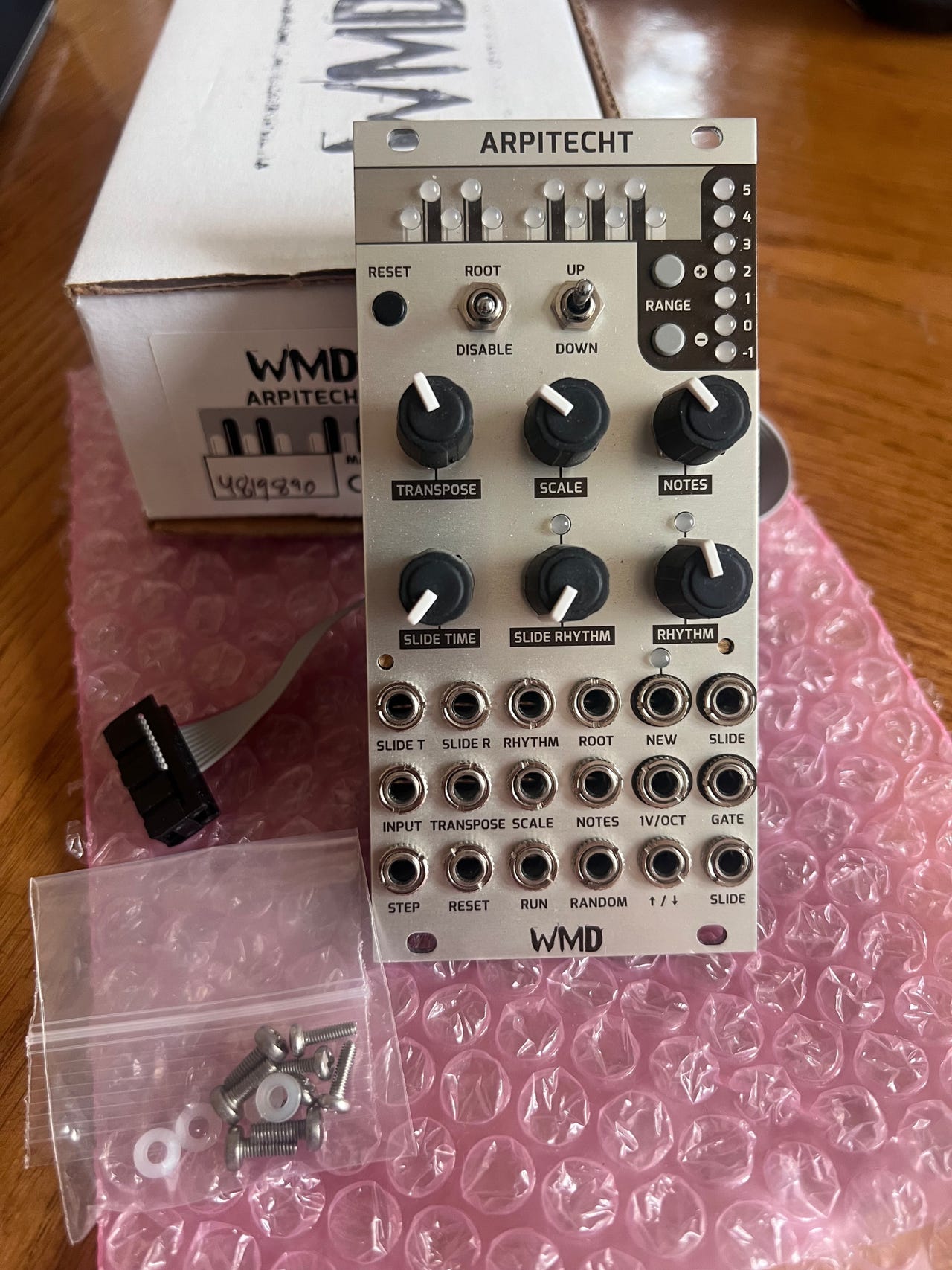 WMD Arpitecht (eurorack arpeggiator) | FINN-torget