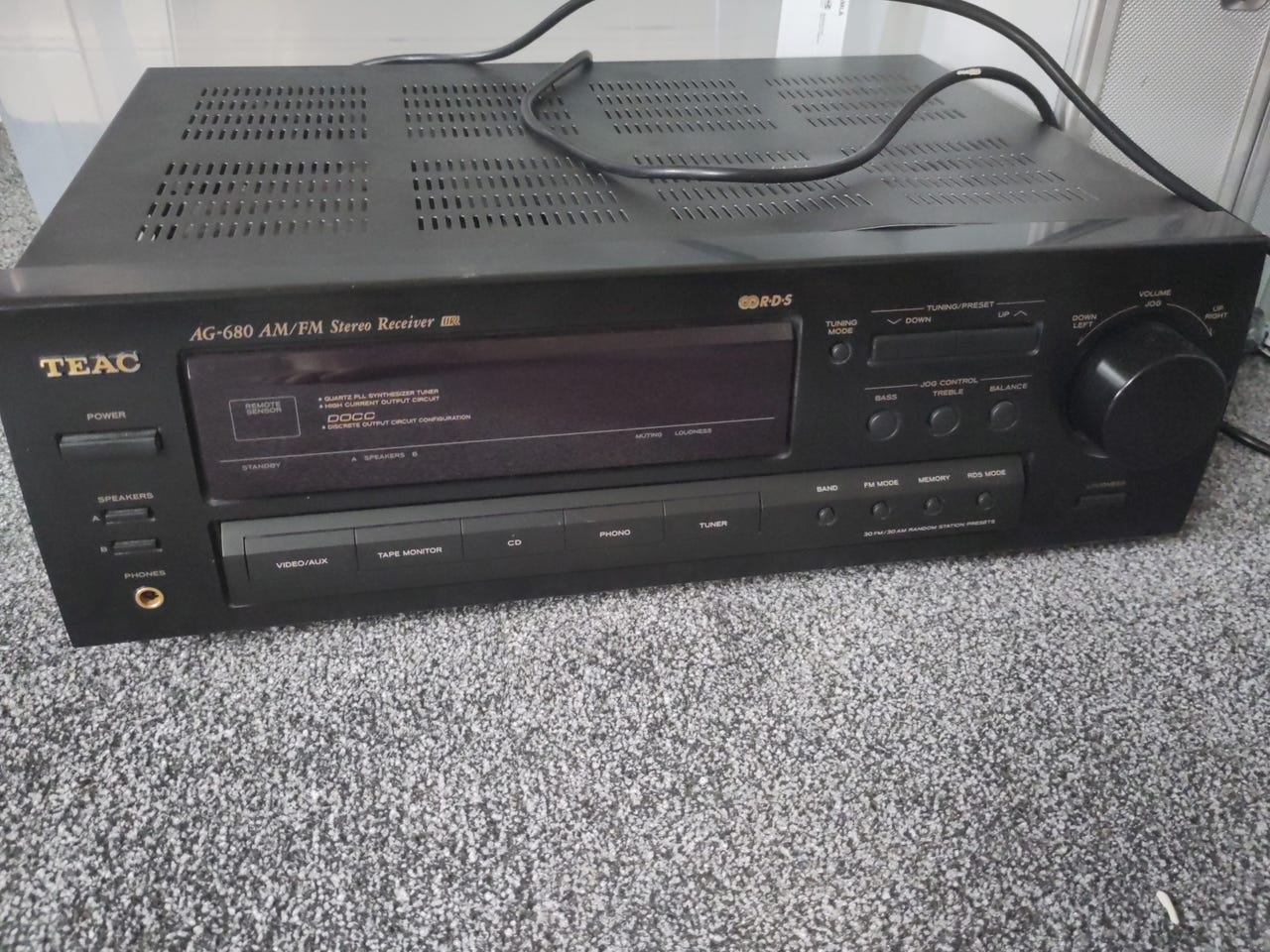 TEAC AG-680 Stereo Receiver | FINN-torget