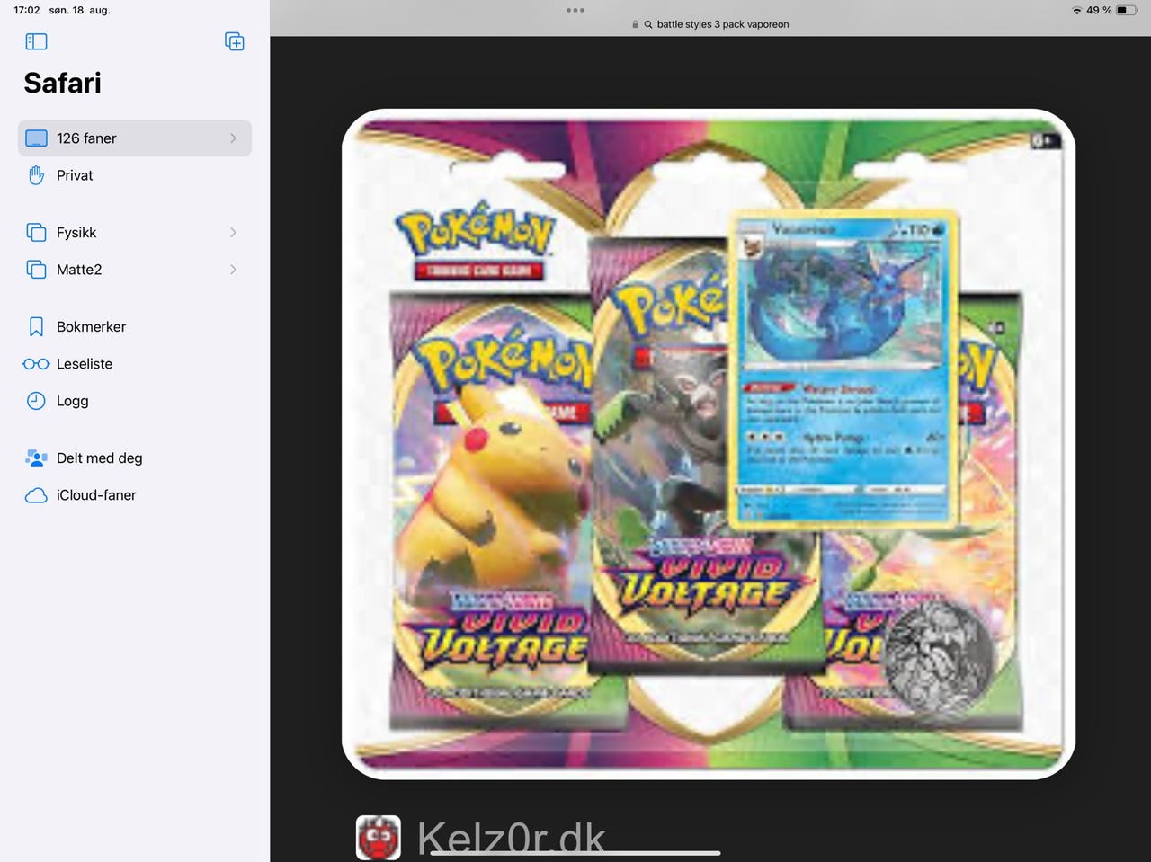 Ønsker å kjøpe pokemon blister pakker med eevee og eeveelutions | FINN ...