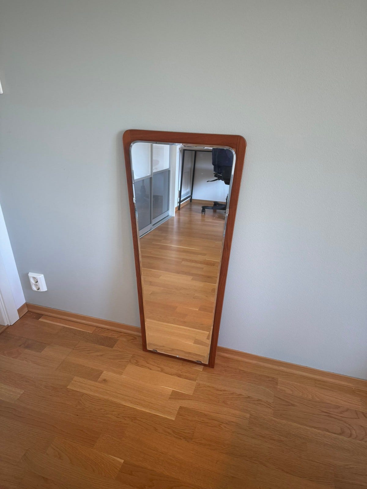 Teak speil | FINN torget