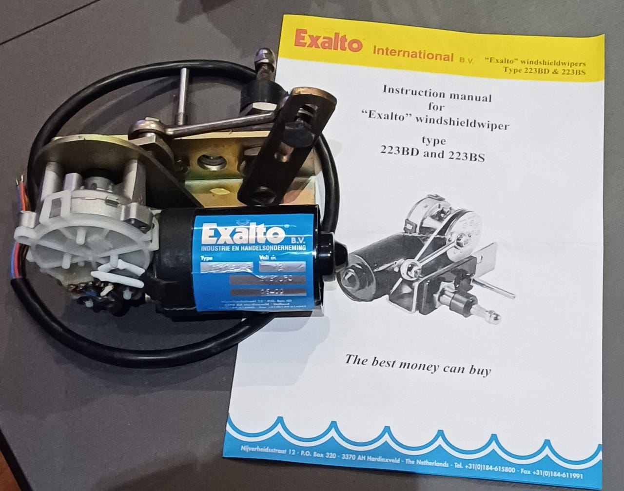 NY PRIS - Exalto 223BS visker motor | FINN-torget