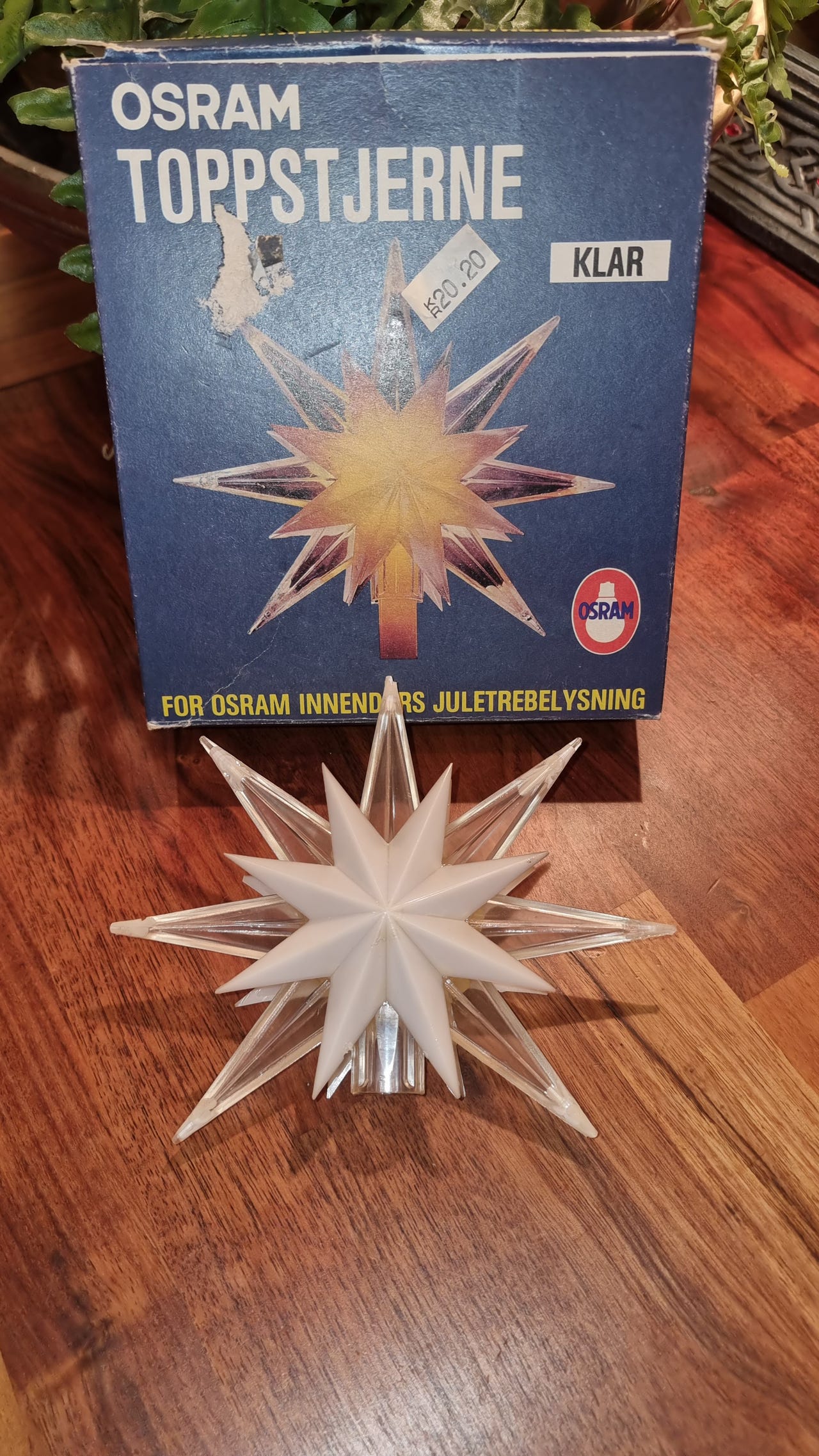 Osram toppstjerne. Blank | FINN-torget