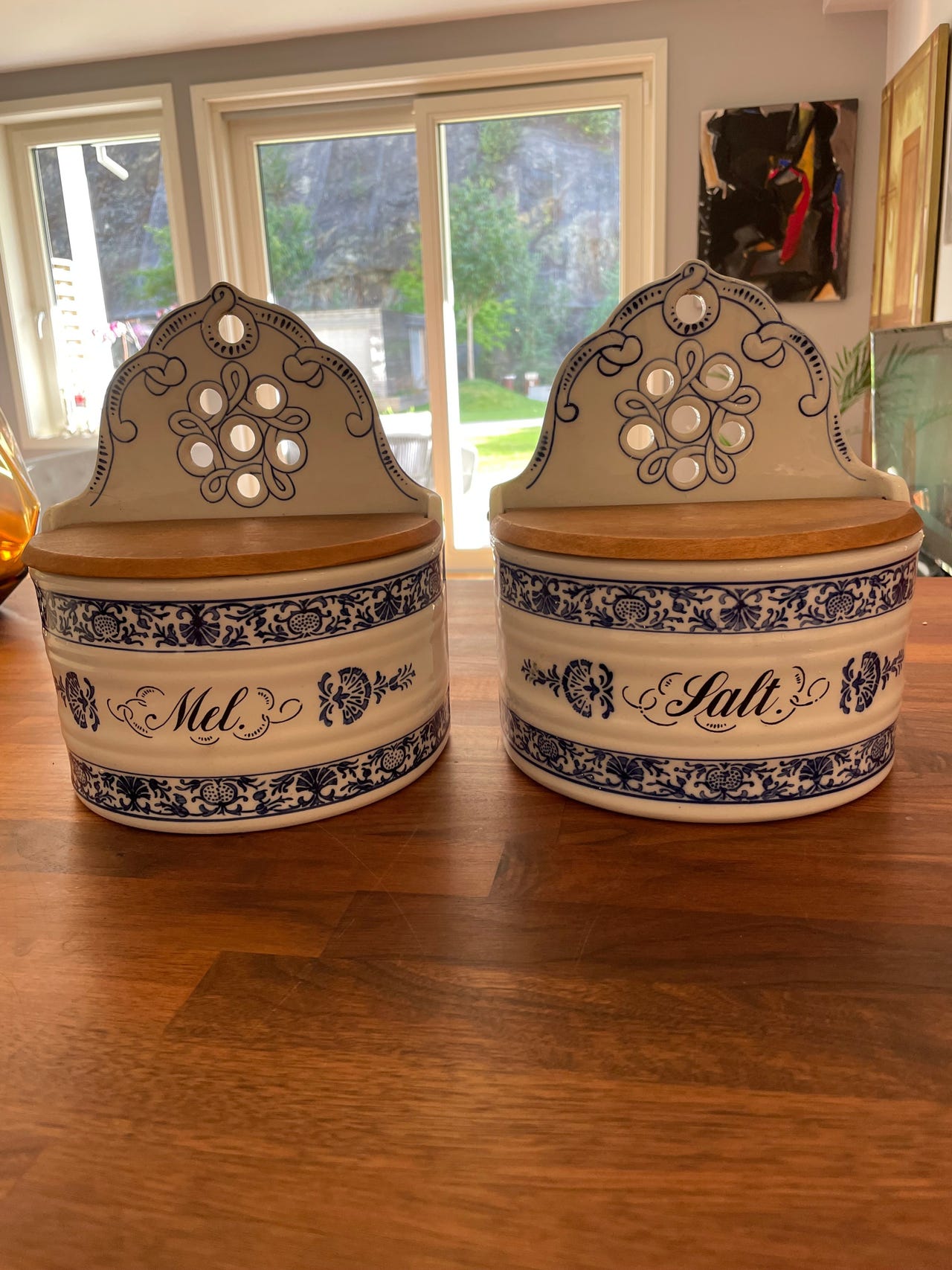 Mel og salt holder | FINN-torget