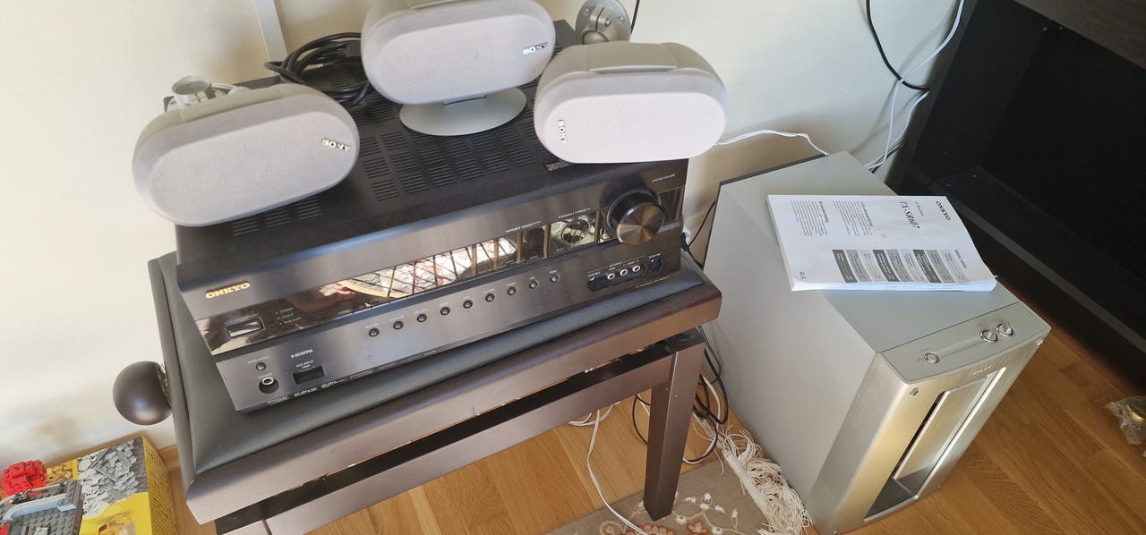 Sony Pascal 5.1 Surround med Onkyo TX-SR607 AV Receiver | FINN torget
