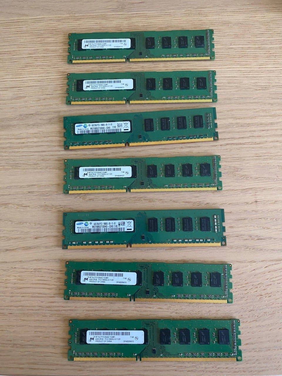 Diverse ram sticks 4, 2 og 1 gb ram | FINN-torget