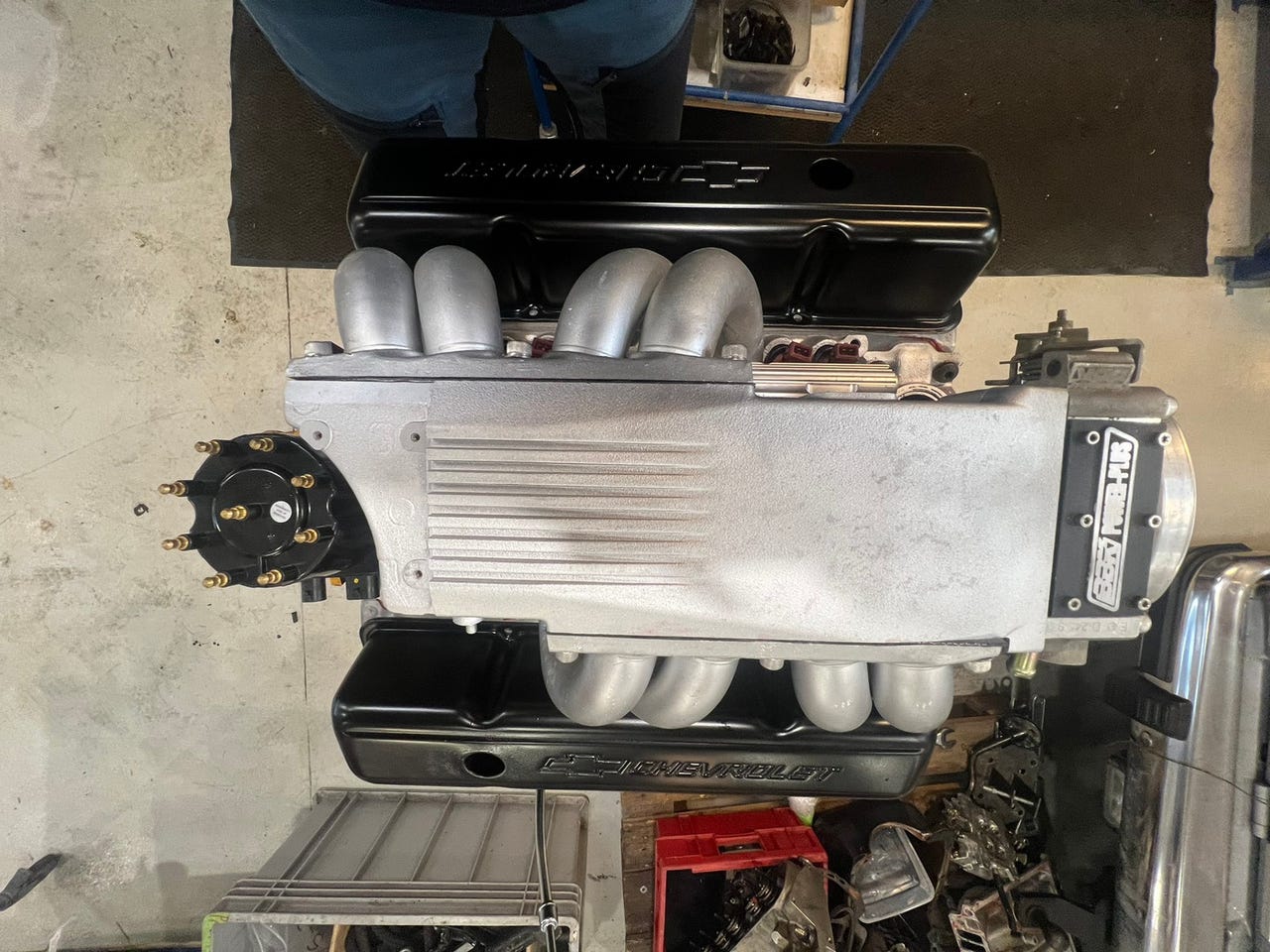 CHEVROLET V8, Small block Chevy 383 cid TPI motor | FINN-torget