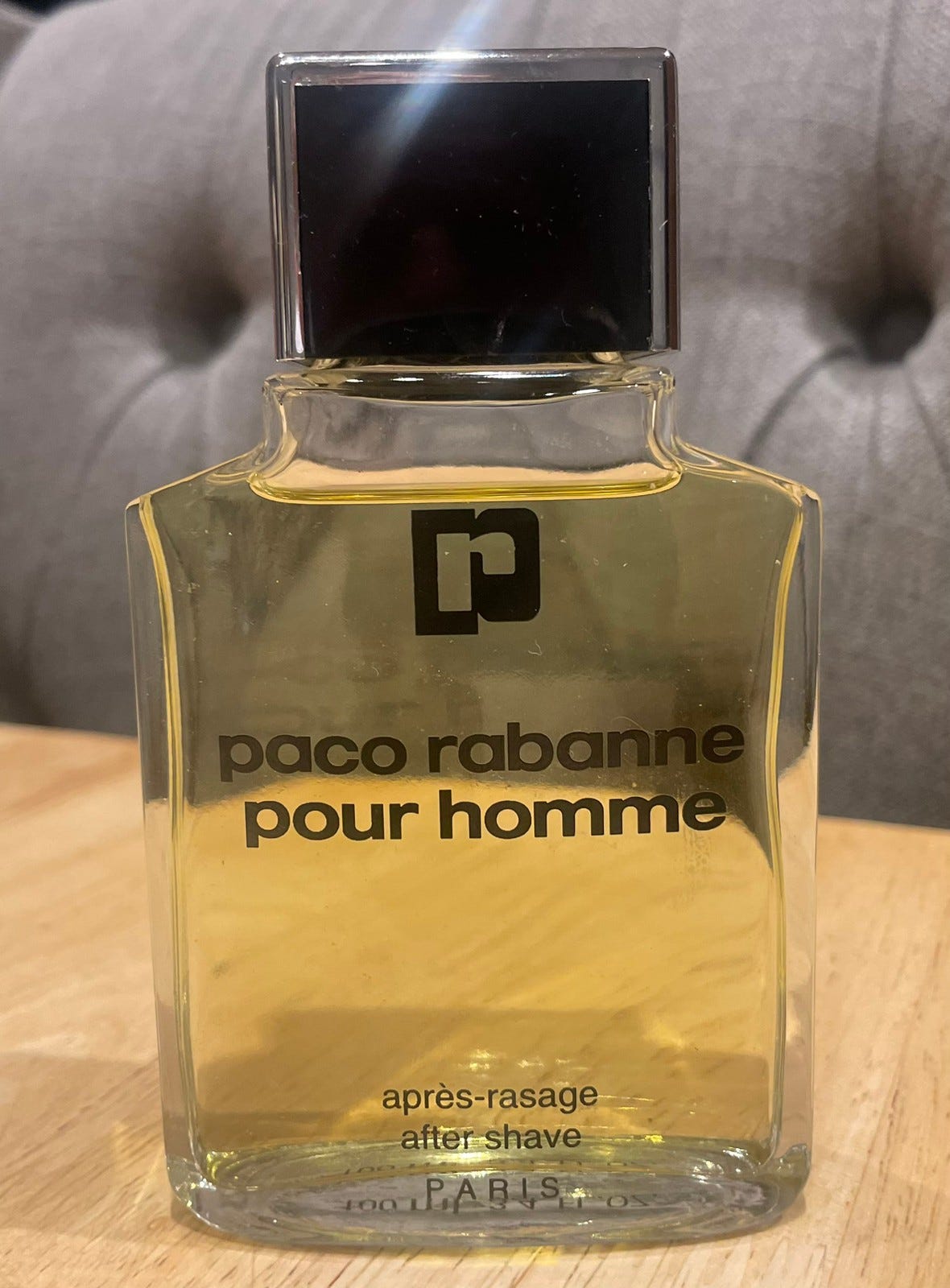 Vintage "R" Paco Rabanne Pour Homme" (1973) by Paco Rabanne After Shave ...