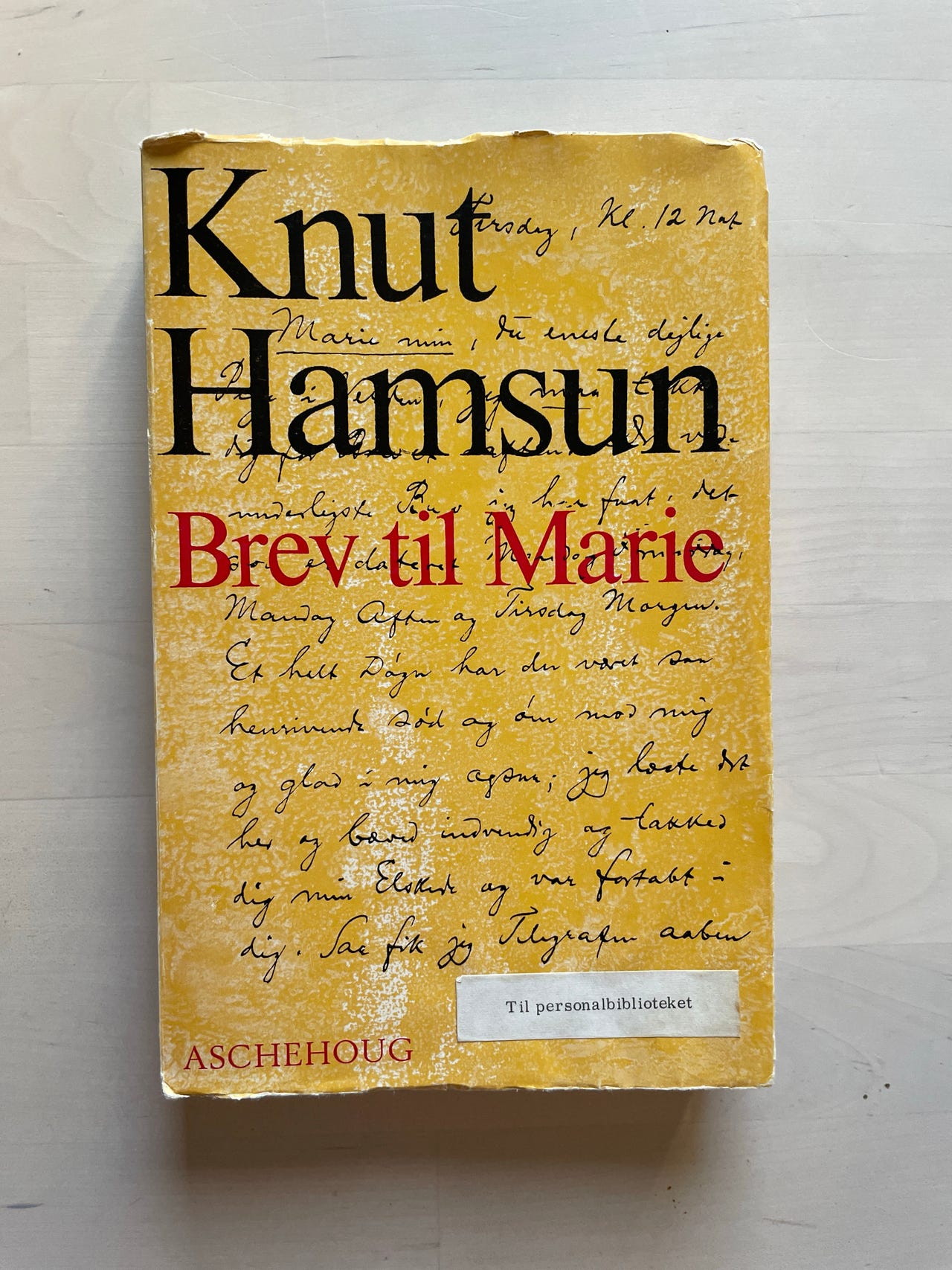 Knut Hamsun «Brev til Marie» | FINN-torget