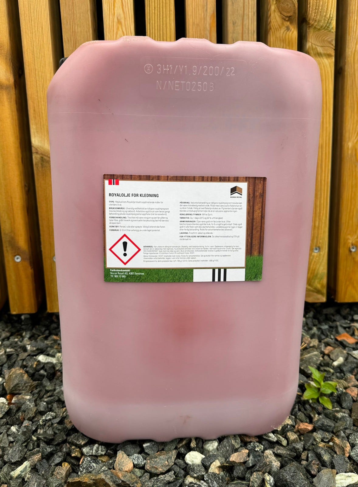 Royalolje kledning 25 liter Rød RR-20 | FINN-torget