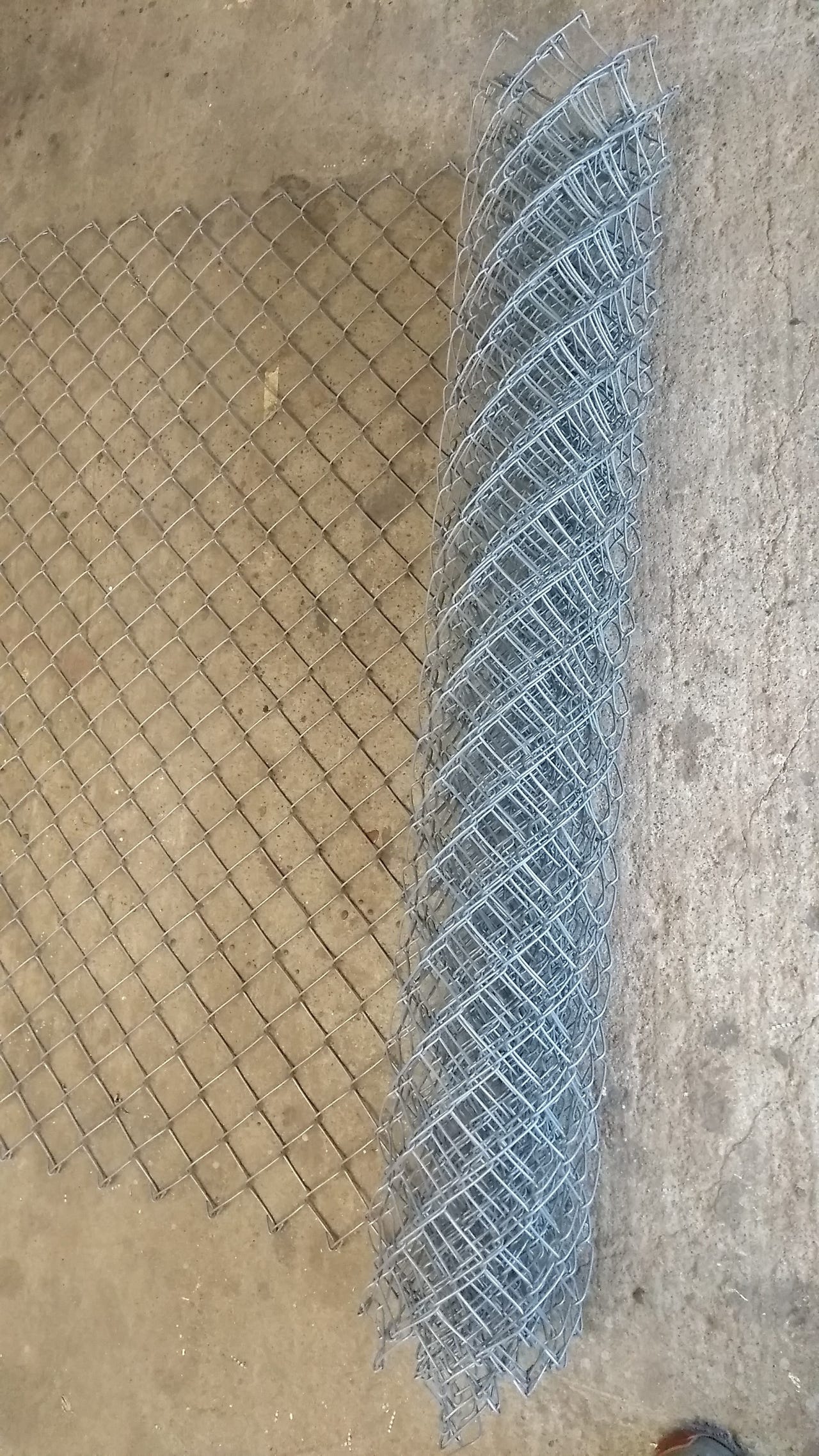 Nettinggjerde galvanisert 120 cm x 580 cm | FINN torget