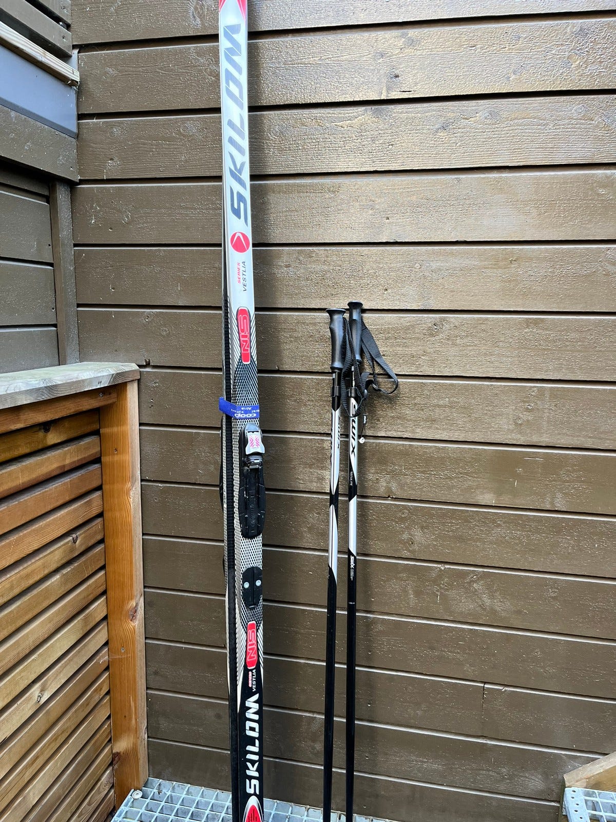 Skilom langrenn ski lengde 195 cm og Alpinstaver lengde 120cm | FINN-torget