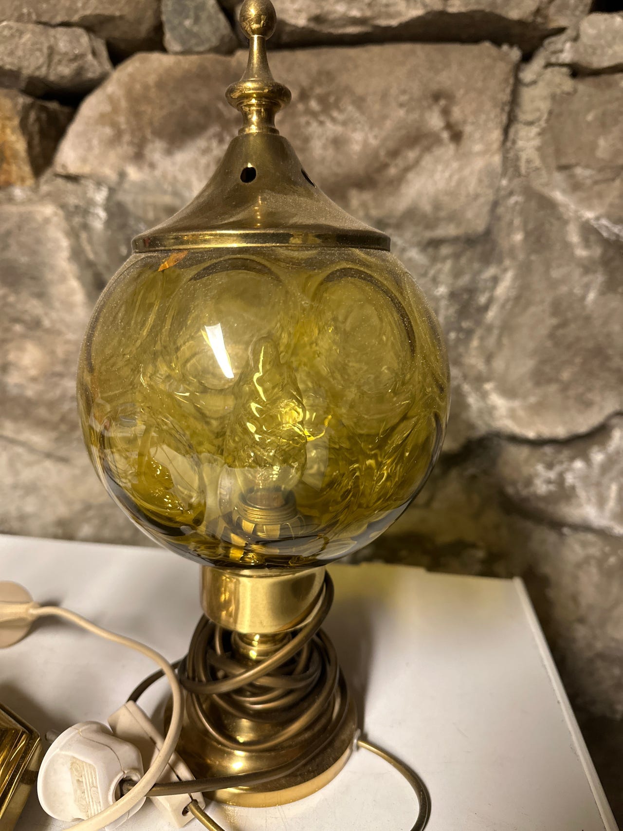 Messinglampe | FINN-torget