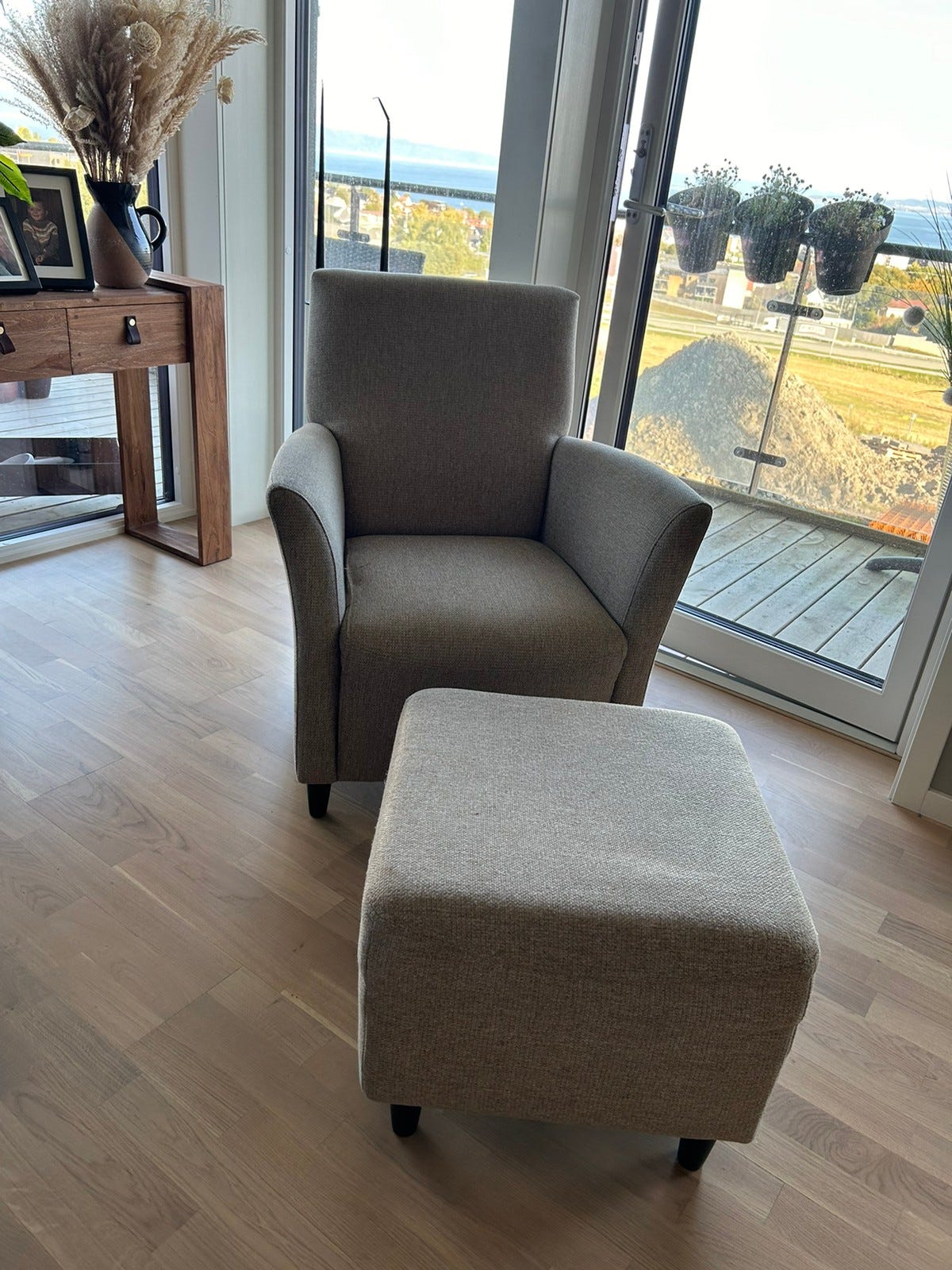 Lenestol med puff | FINN-torget