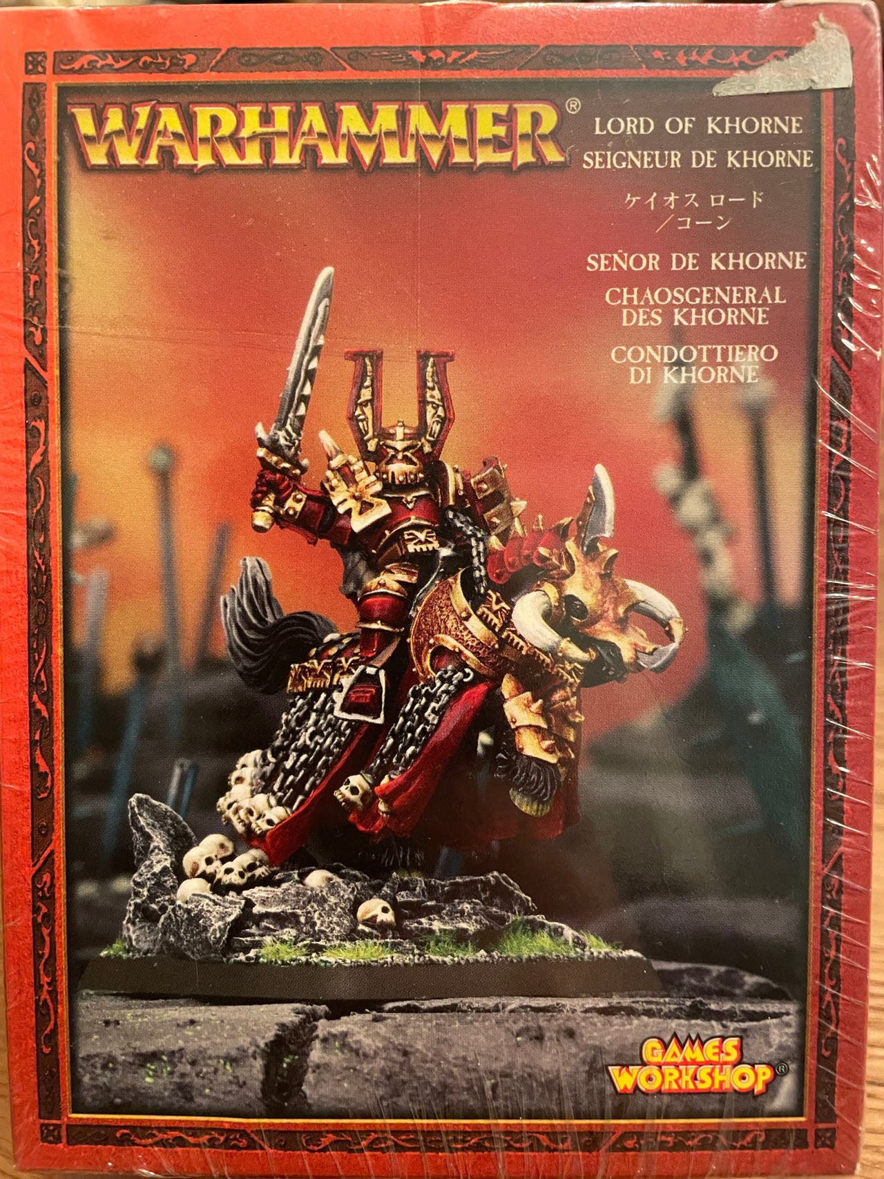 Warhammer Fantasy, Lord of Khorne on Demonic Steed | FINN-torget