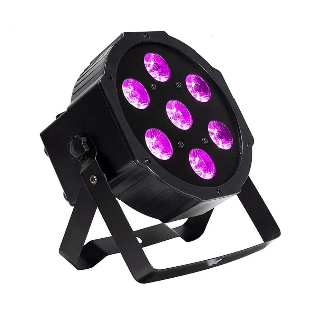 Utleie av 2 stk RGB LED-lys med DMX-kontroller | FINN-torget