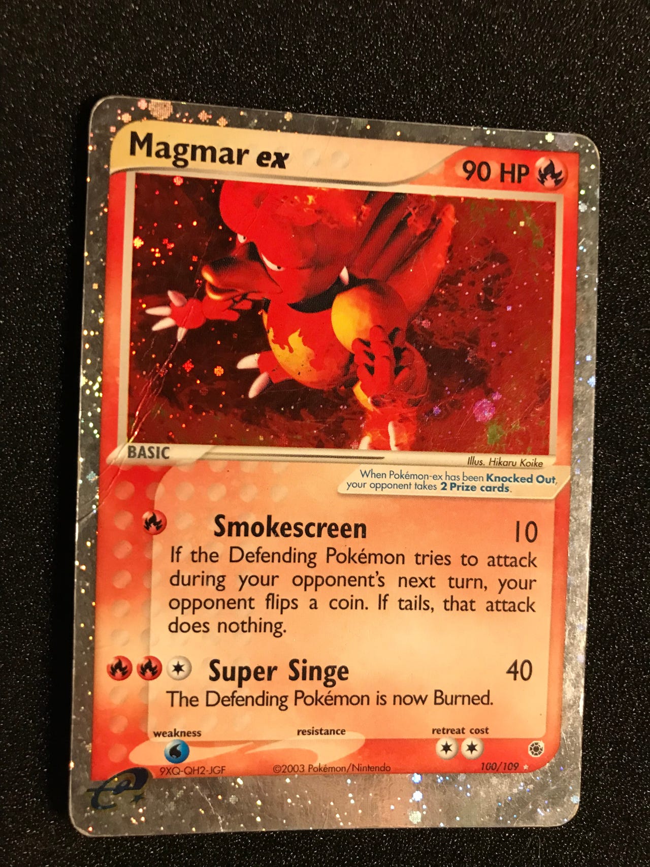 Magmar EX - Ruby & sapphire | FINN torget
