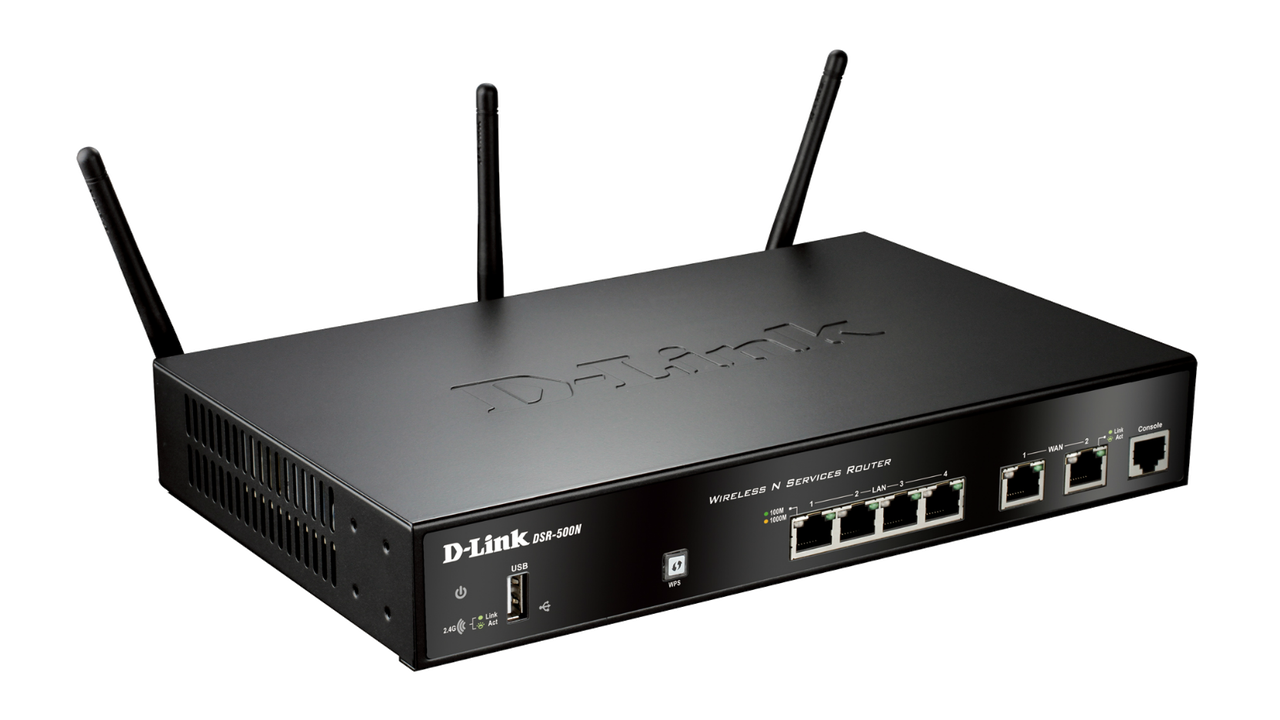 D-link DSR‑500N Wireless N Unified Services Router | FINN-torget