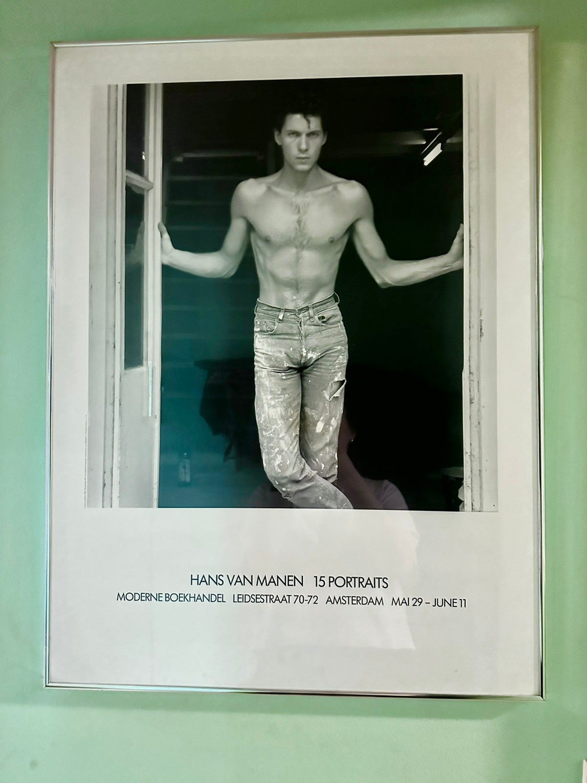 Vintage Original HANS VAN MANEN 15 Portraits Exhibition Poster ...
