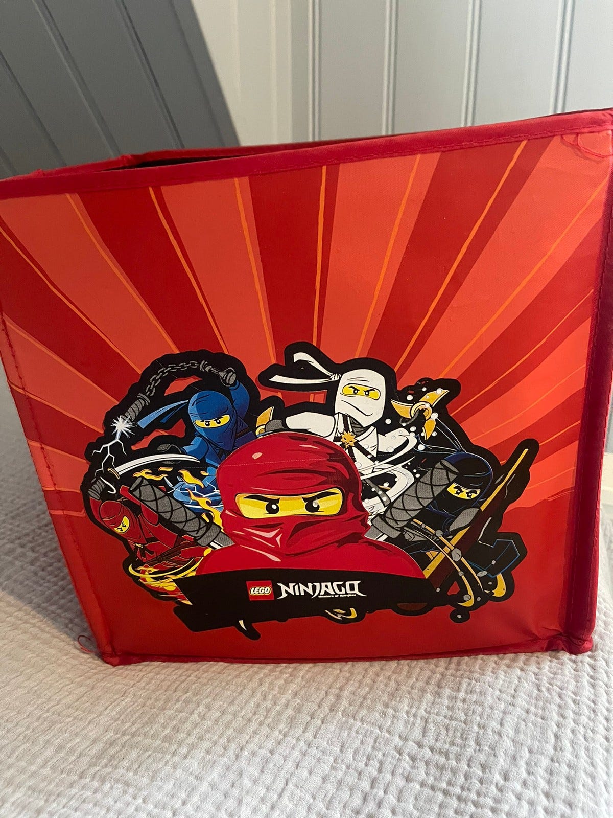 Lego Ninjago kurv for Lego oppbevaring | FINN-torget