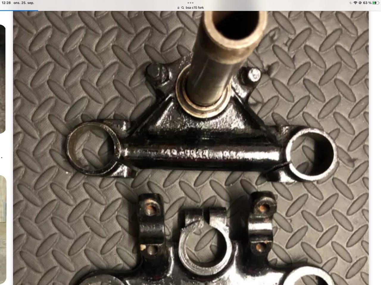 Kjøpes ev bytte. Ønsker Bsa c15 standard gaffel, | FINN torget