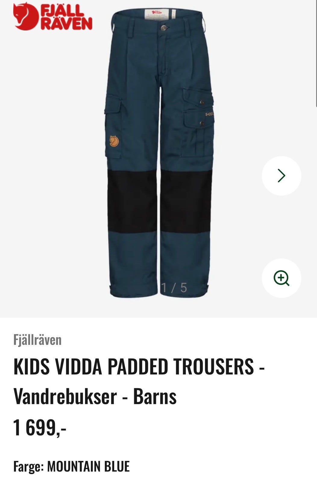 Fjellreven Kids Vidda | FINN-torget