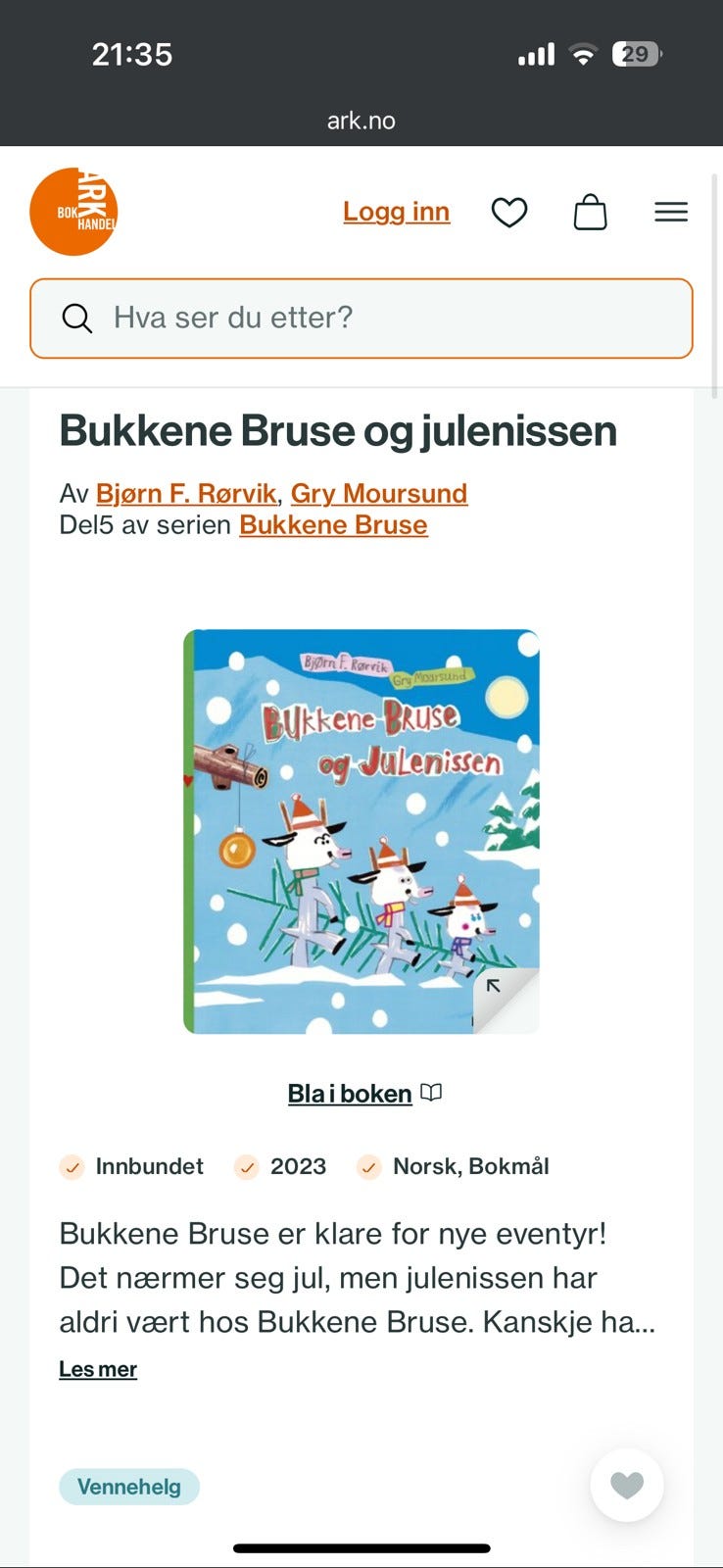 Bukkene Bruse og julenissen | FINN-torget
