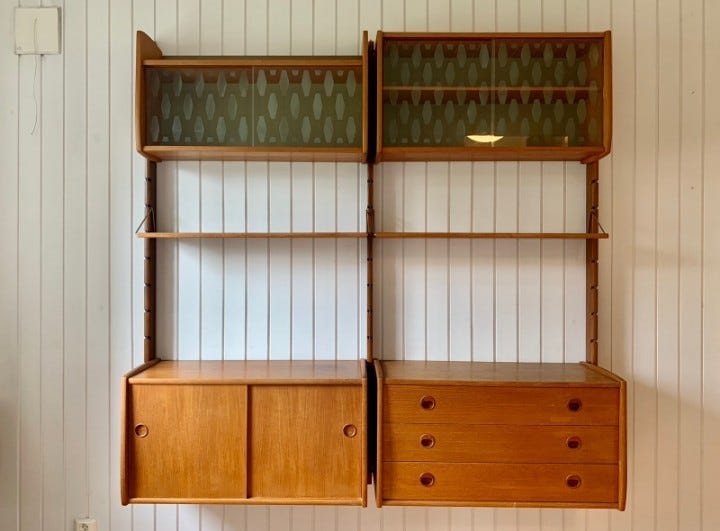 Teak reol | FINN-torget